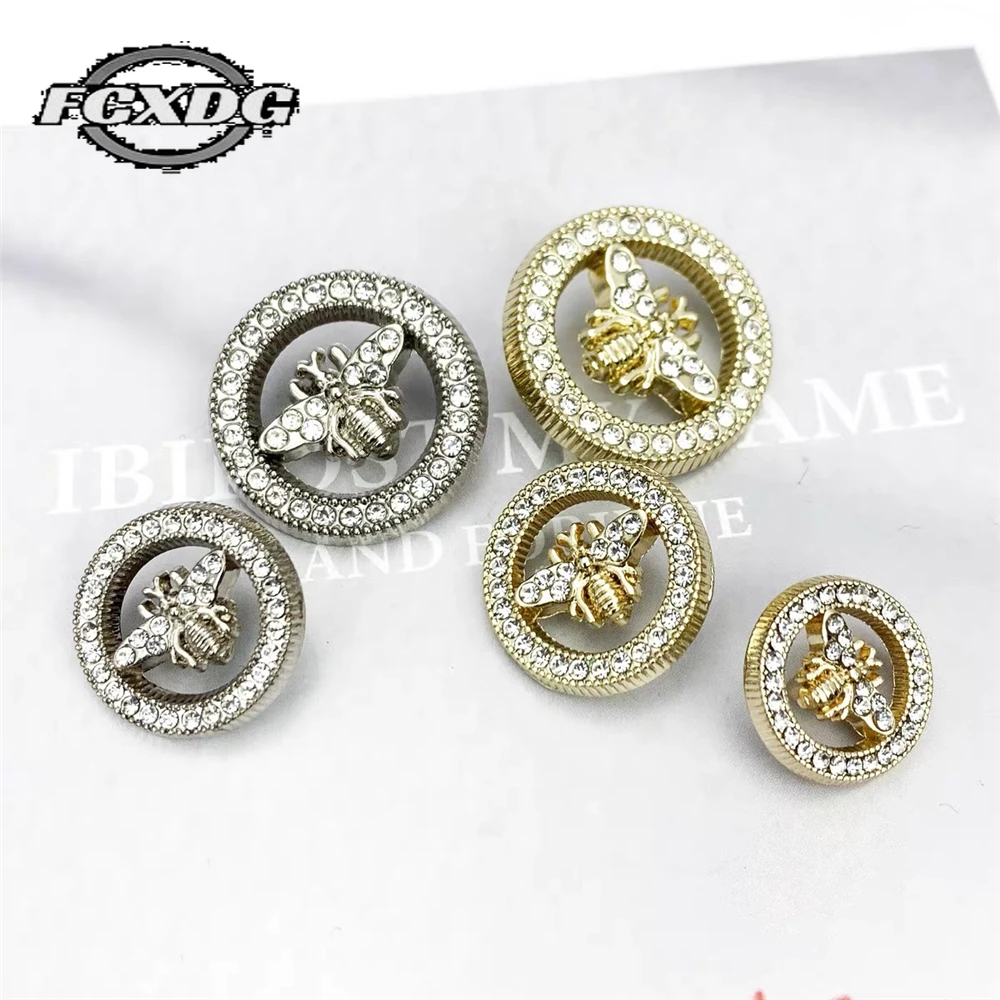 Handmade Diy Rhinestone Buttons For Clothing Fashion Been Blouse ...