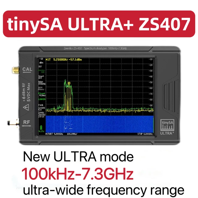 Zs407 Tinysa Ultra Review 2025 Hw V0 5 4 Tinysa Ultra Zs407 Spectrum ...