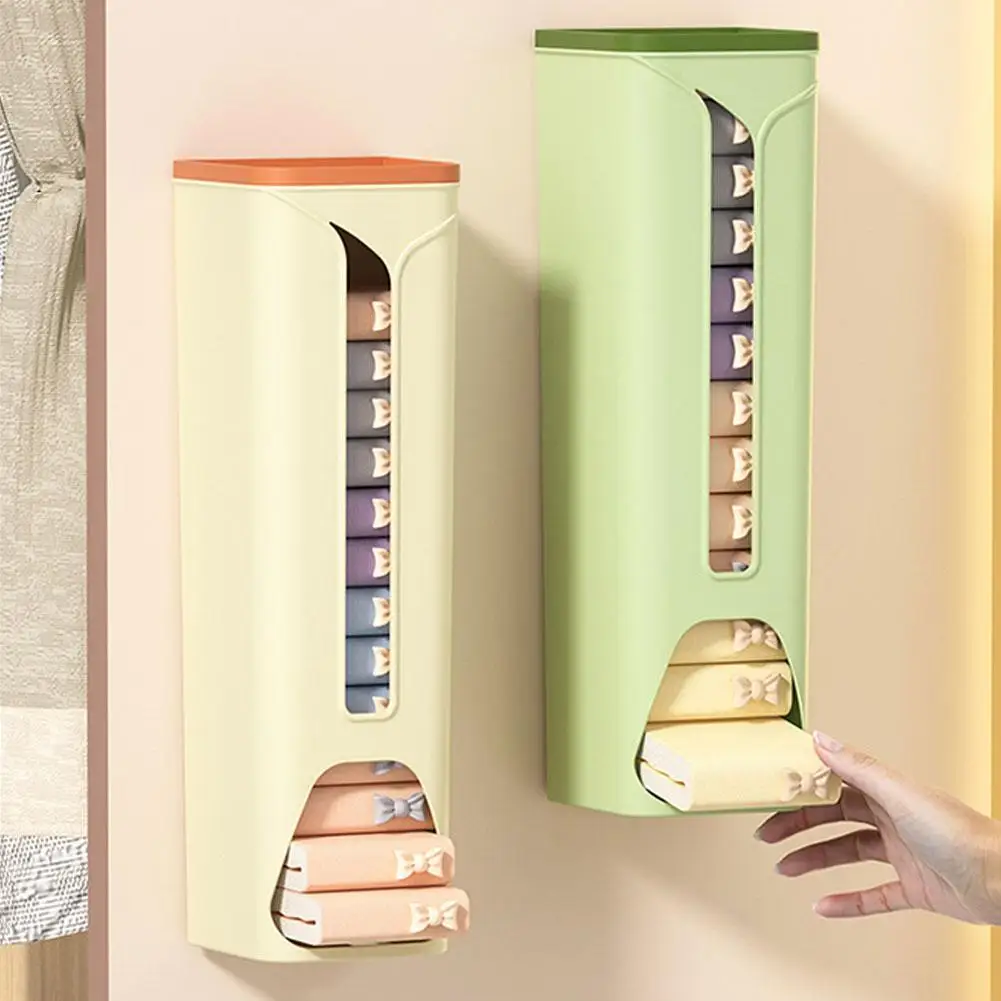 Wall-Mounted-Underwear-Storage-Box-Closet-Hanging-Underwear-Garbage ...