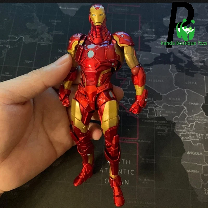Marvel Ocean Hall Yamaguchi estilo Iron Man Mk37 sangre borde armadura ...