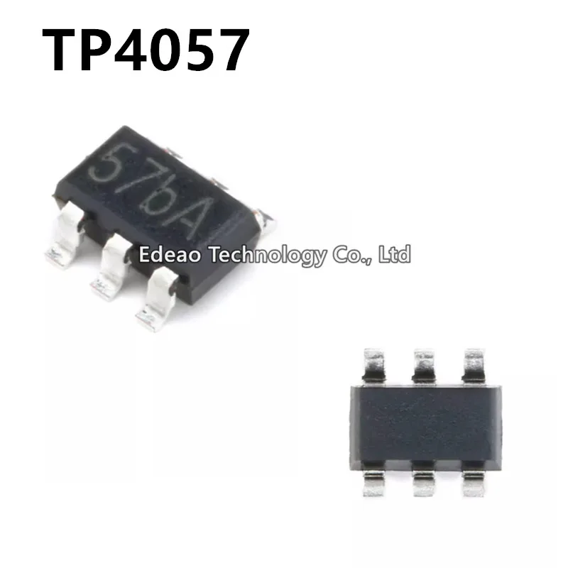 20-100PCS-Lot-TP4057-SOT-23-6-SOT23-500mA-Battery-Power-Management ...