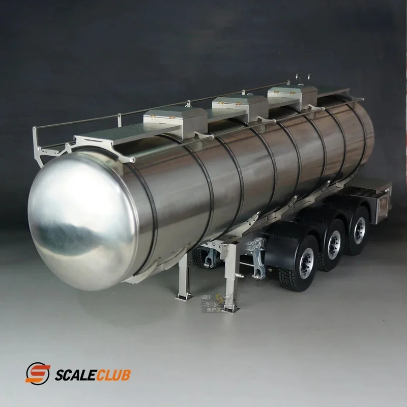 Scaleclub-Model-1-14-Tractor-Truck-Full-Metal-Tank-Trailer-Liquid ...