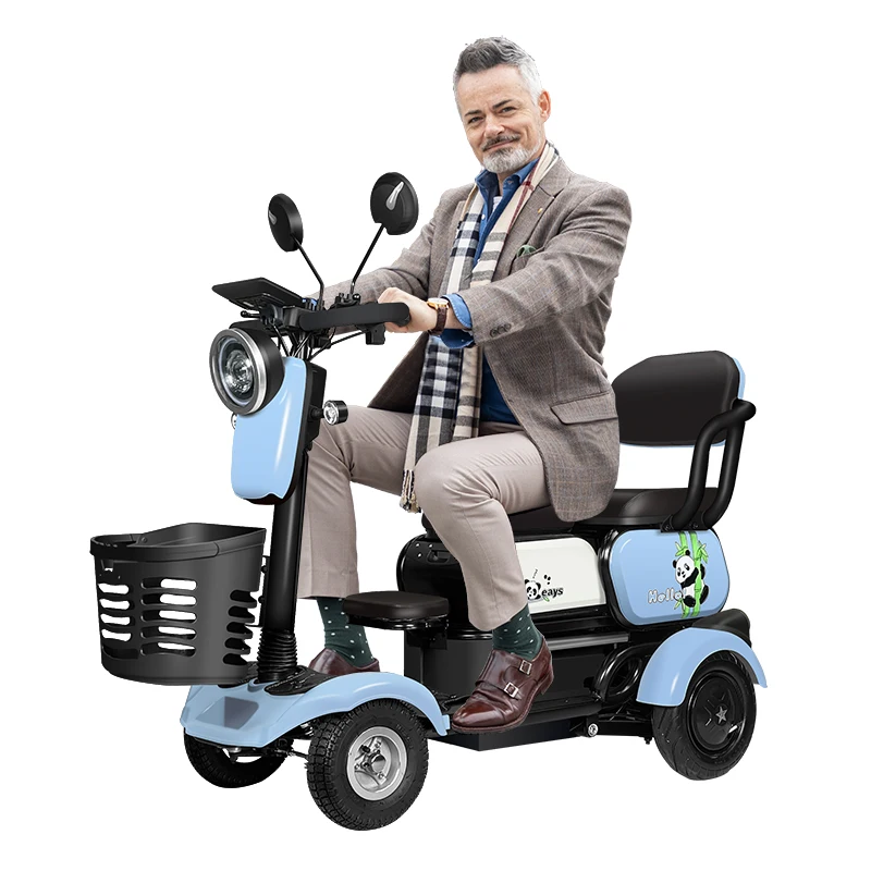 EA5 Three-seater Electric Vehicle Elderly Disabled Commuting Kid Pickup ...