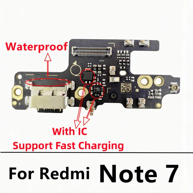 USB Charger For Redmi Note 7 Dock Connector Board Charging Port Flex ...