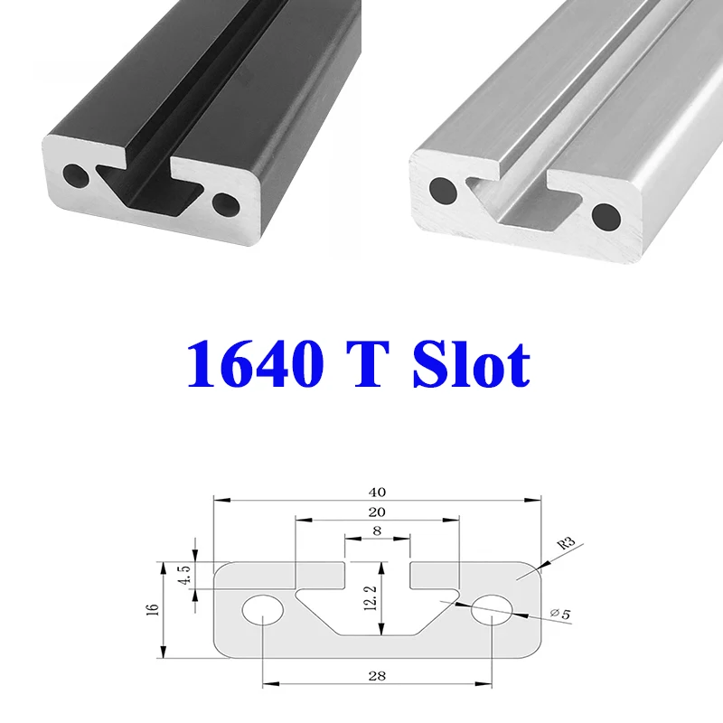 1PC-1640-European-Standard-Aluminum-Profile-Extrusion-Frame-1640-T-Slot ...