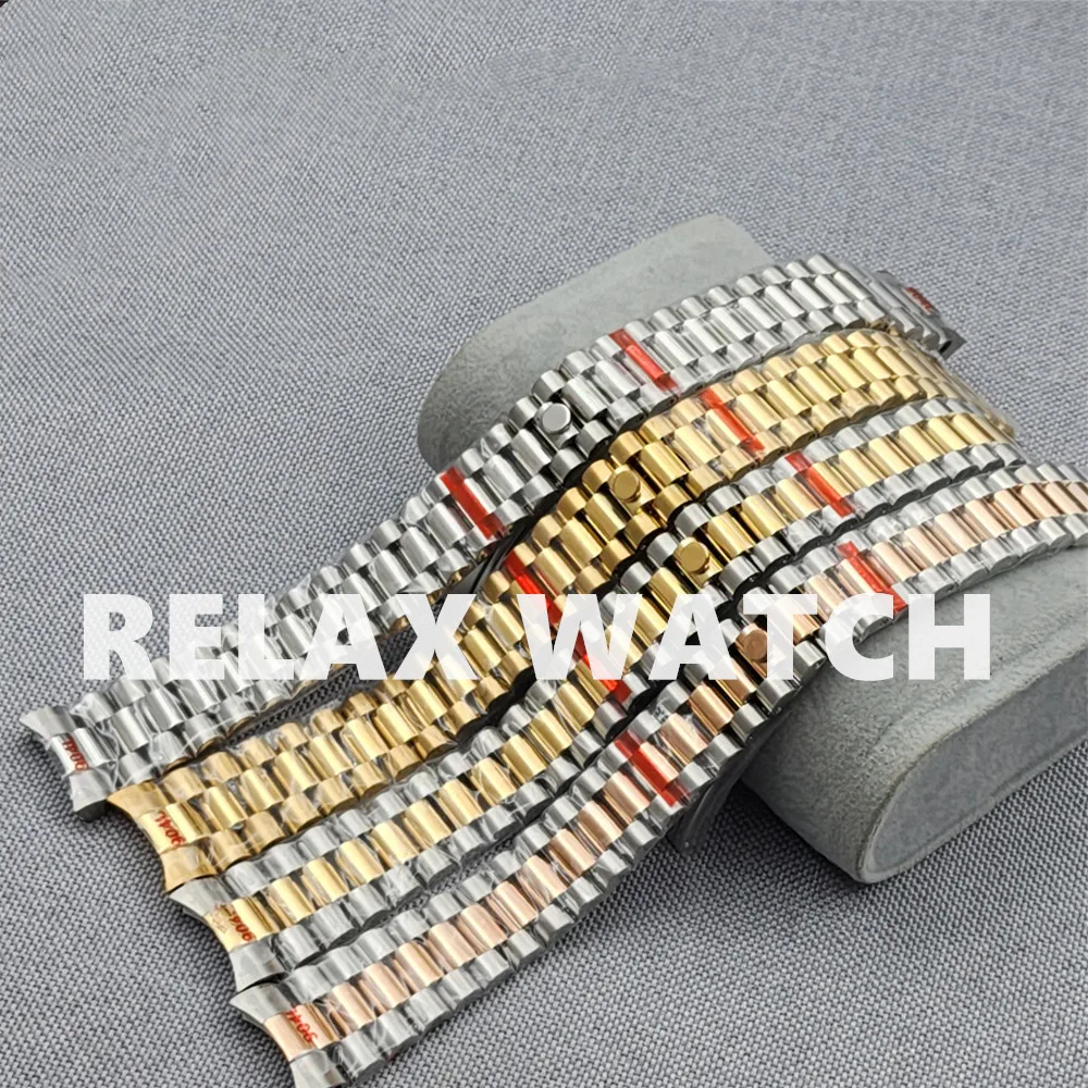 20mm-Stainless-Steel-Multi-Color-Presidential-Band-President-Bands-for ...