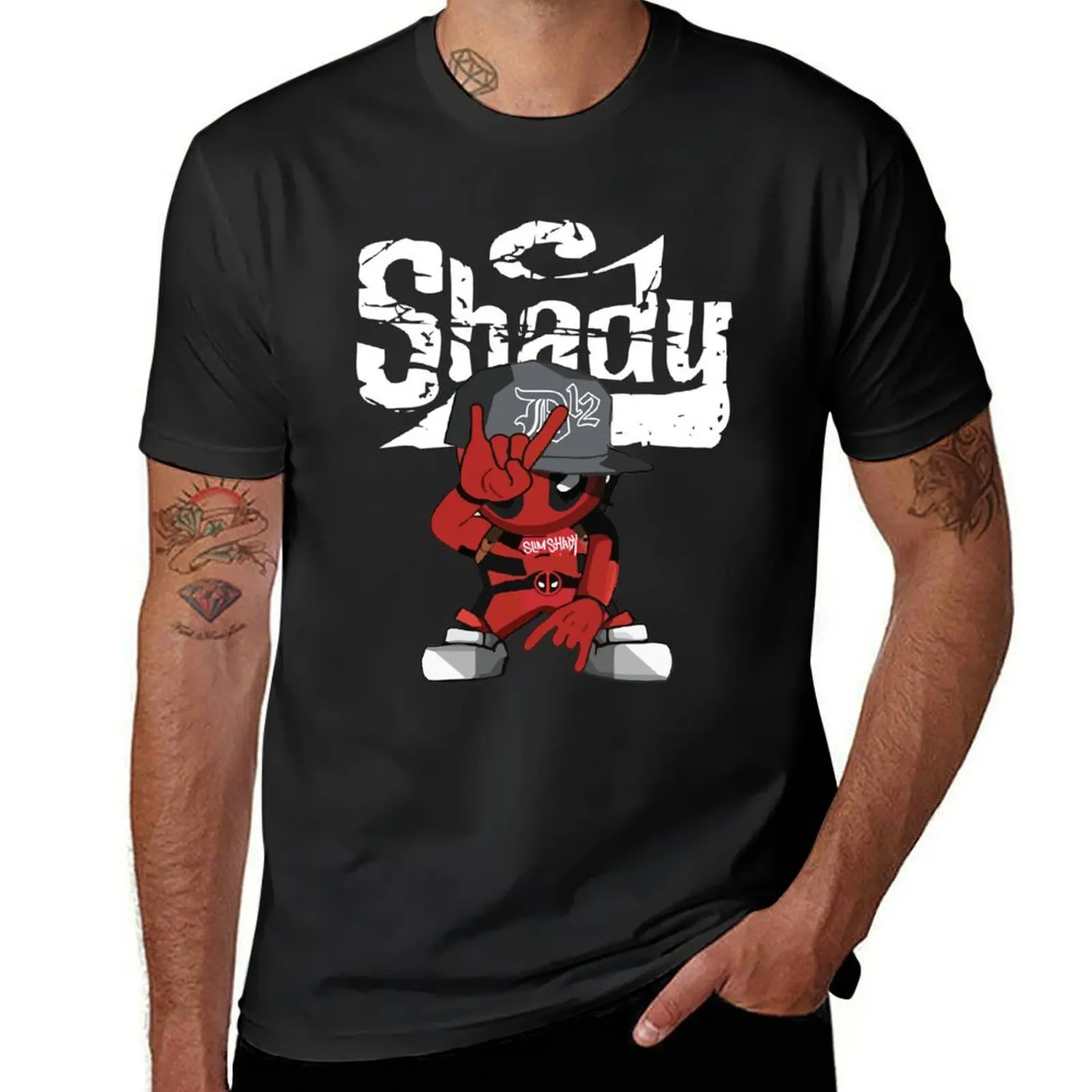 Slim-Shady-Eminem-T-Shirt-plain-Aesthetic-clothing-sweat-heavyweights ...