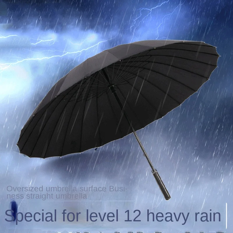 Creative-Long-Handle-Large-Windproof-Luxury-24bone-High-Quality-Outdoor ...