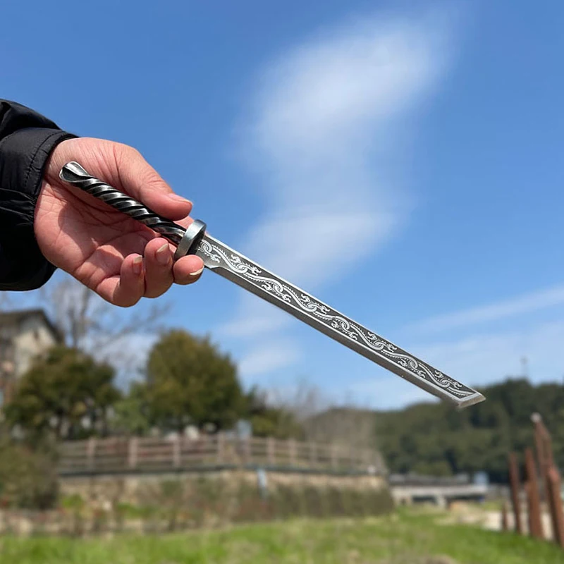 No-blade-Chinese-Retro-Mini-Weapon-Ornaments-Metal-Tea-Knife-Models ...