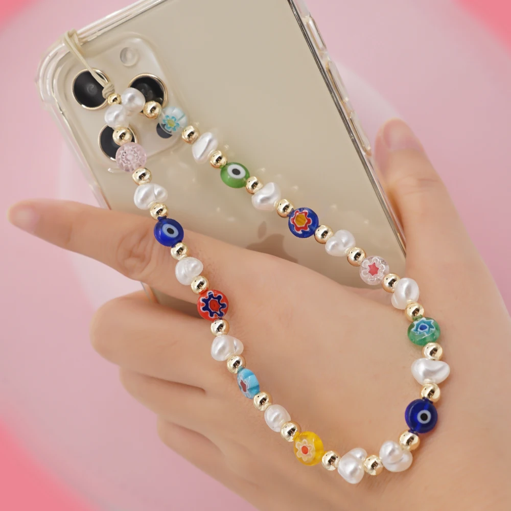 Telephone Accessories Chains | Evil Eye Bead Phone Case | Cell Phone ...