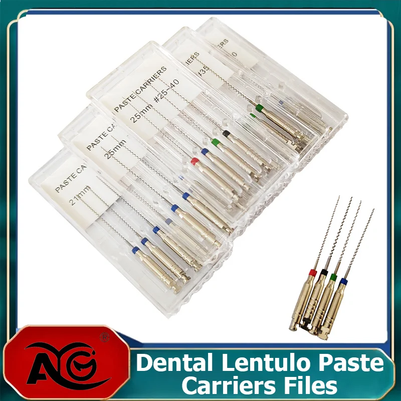 5Box AG Dental Paste Carriers Root Filler Lentulo 21mm 25mm Assorted ...