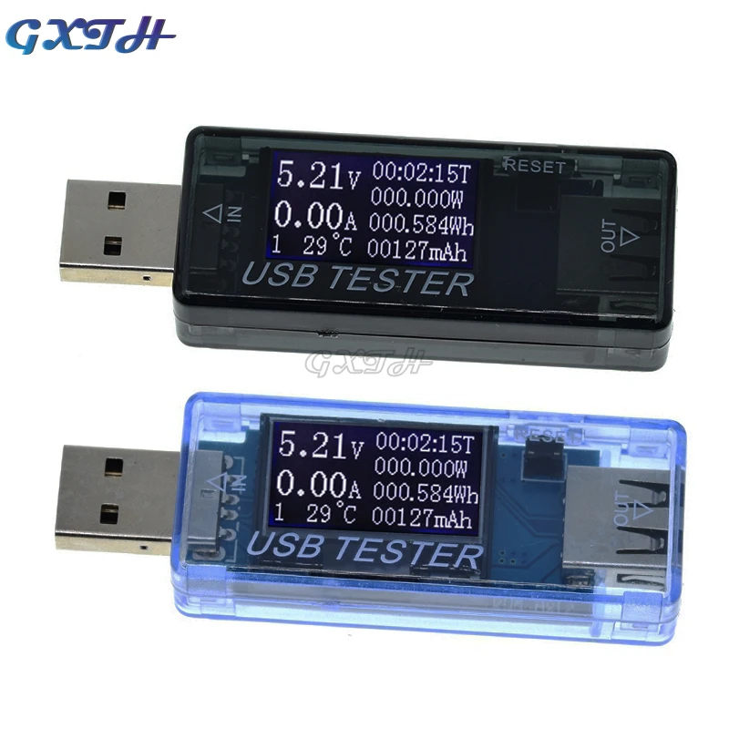 Current Voltage Meter Usb | Voltage Tester Detector | Usb Voltmeter ...
