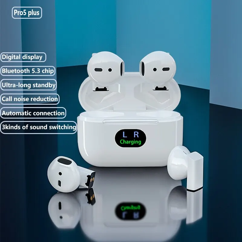 Pro5-Plus-Auscultadores-Sem-Fio-Bluetooth-Display-Digital-Power ...