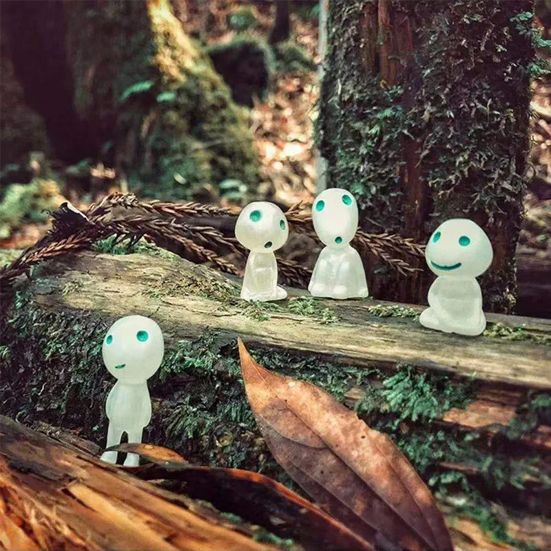 Micro Décor De Paysage, Princesse Fantôme Scintillant Dans La Nuit ...
