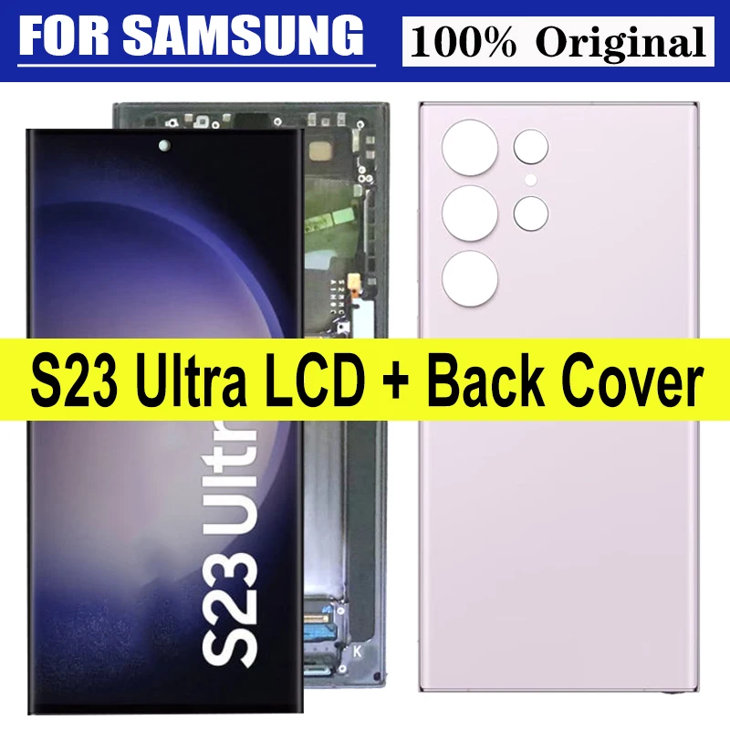 Original-Display-for-Samsung-Galaxy-S23-Ultra-LCD-Touch-Screen-Repair ...