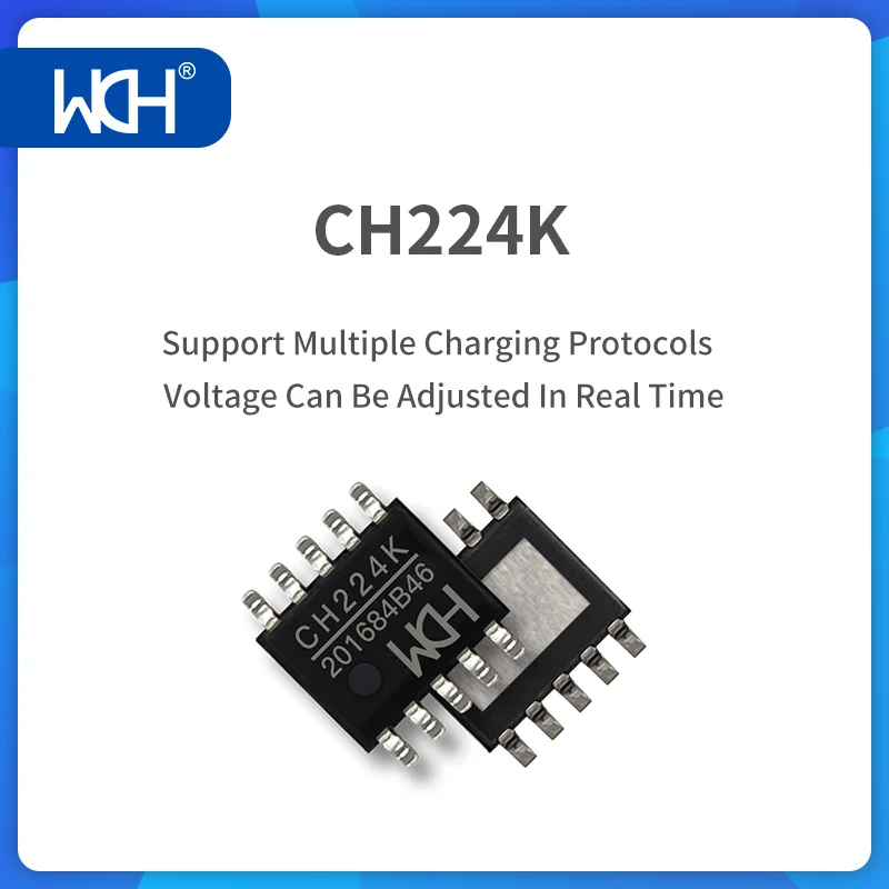 Ch224 Usb Pd Sink Support 4v~22v Ova Ota, 20pcs/lot - Integrated ...