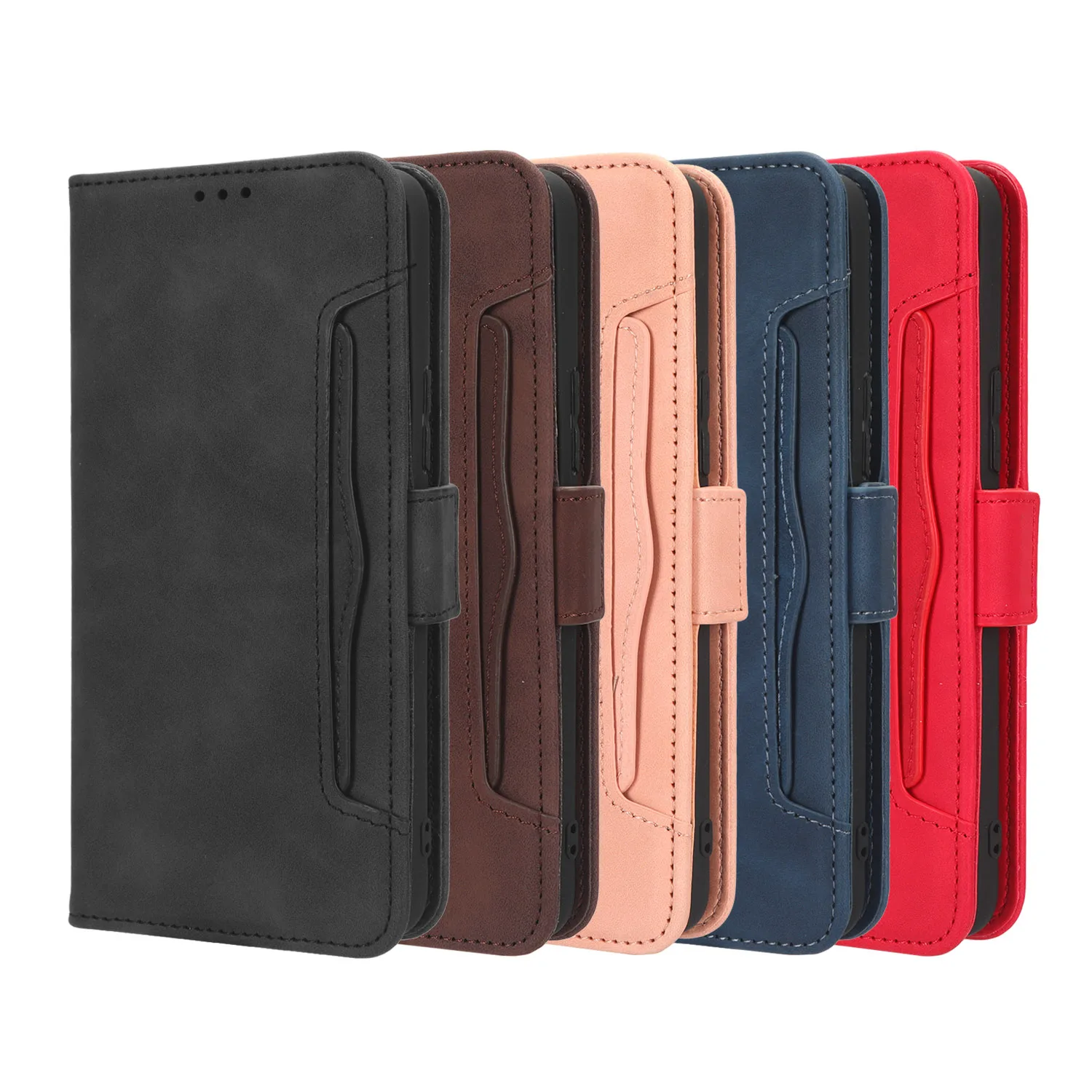PU-Leather-Case-for-Infinix-Hot-20-Play-Multi-card-Slots-Business-Phone ...