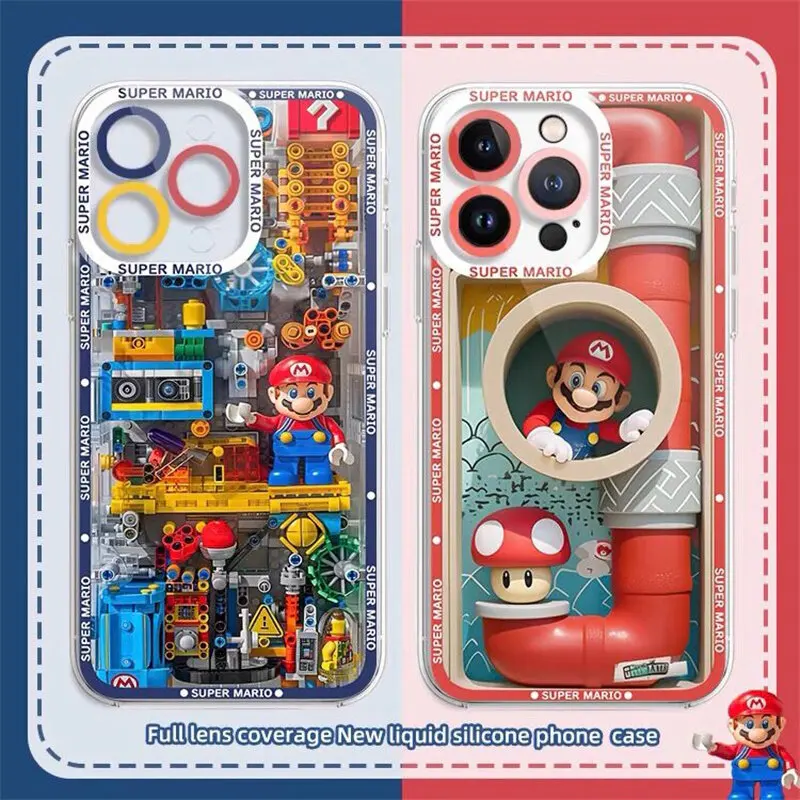 Cartoon-Games-Super-Marios-Phone-Case-For-Infinix-Note-30-10-11-12-30i ...
