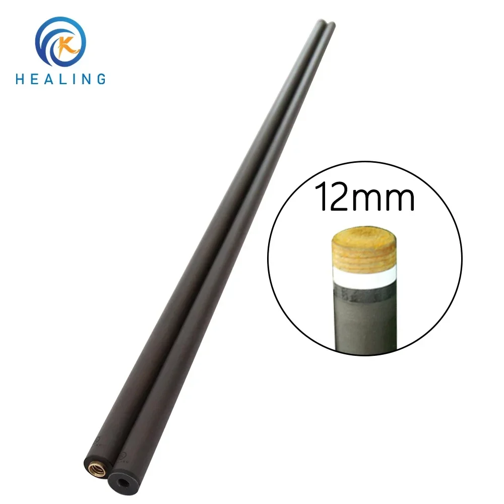 12mm-Tip-Shaft-Carbon-Fiber-690mm-29in-Black-Technology-Pool-Cue-Shaft ...