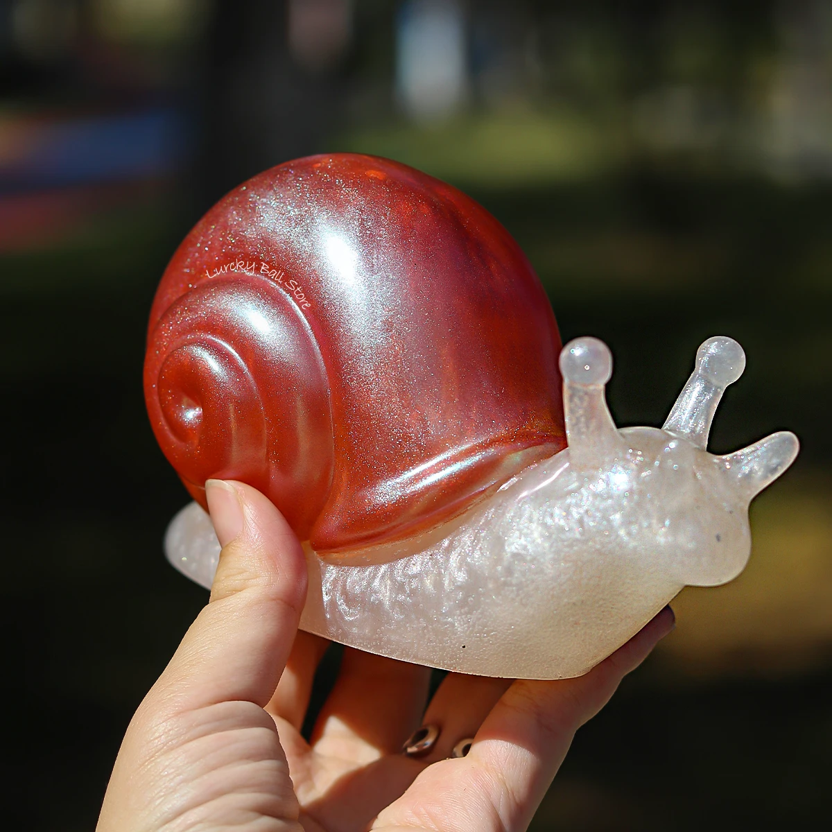 DIY Big Size Snail Ornament Silicone Mould Crystal Resin Plaster ...