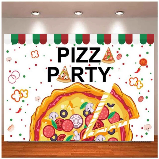 Girl Pizza Party Clipart