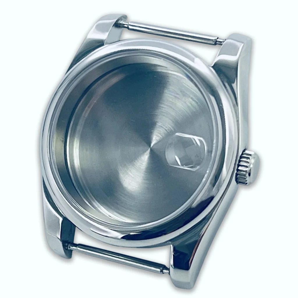 High-Quality-36mm-40mm-Silver-Watch-Case-Waterproof-Sapphire-Crysta-Fit ...
