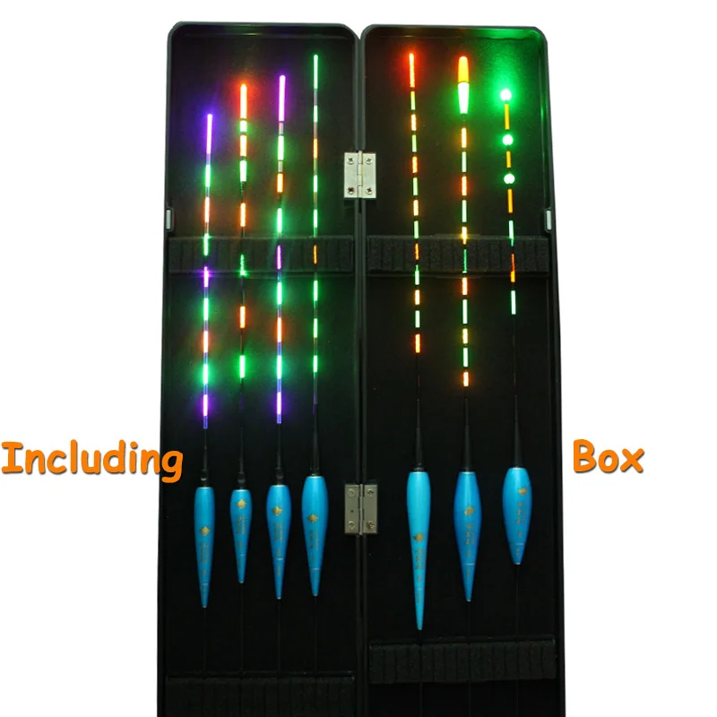 WLPFISHING 7pcs/Lot (Including Box) Fishing Floats Gravity High ...