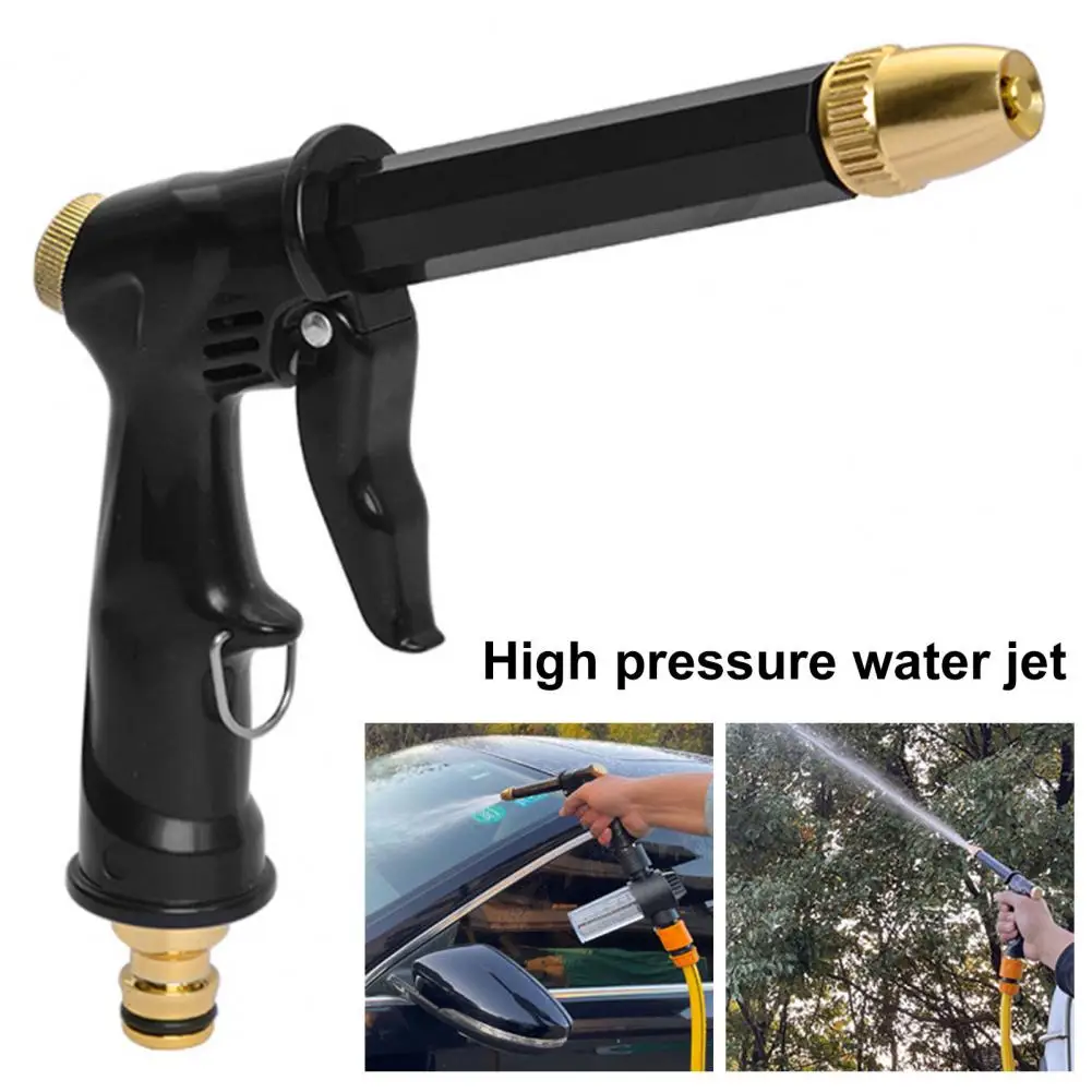 1-Set-Car-Wash-Nozzle-Adjustable-Water-shape-Garden-Water-Sprayer-Black ...