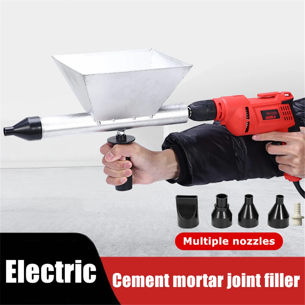 Electric Mortar Injector Automatic Caulking Tool Pointing Grouting ...