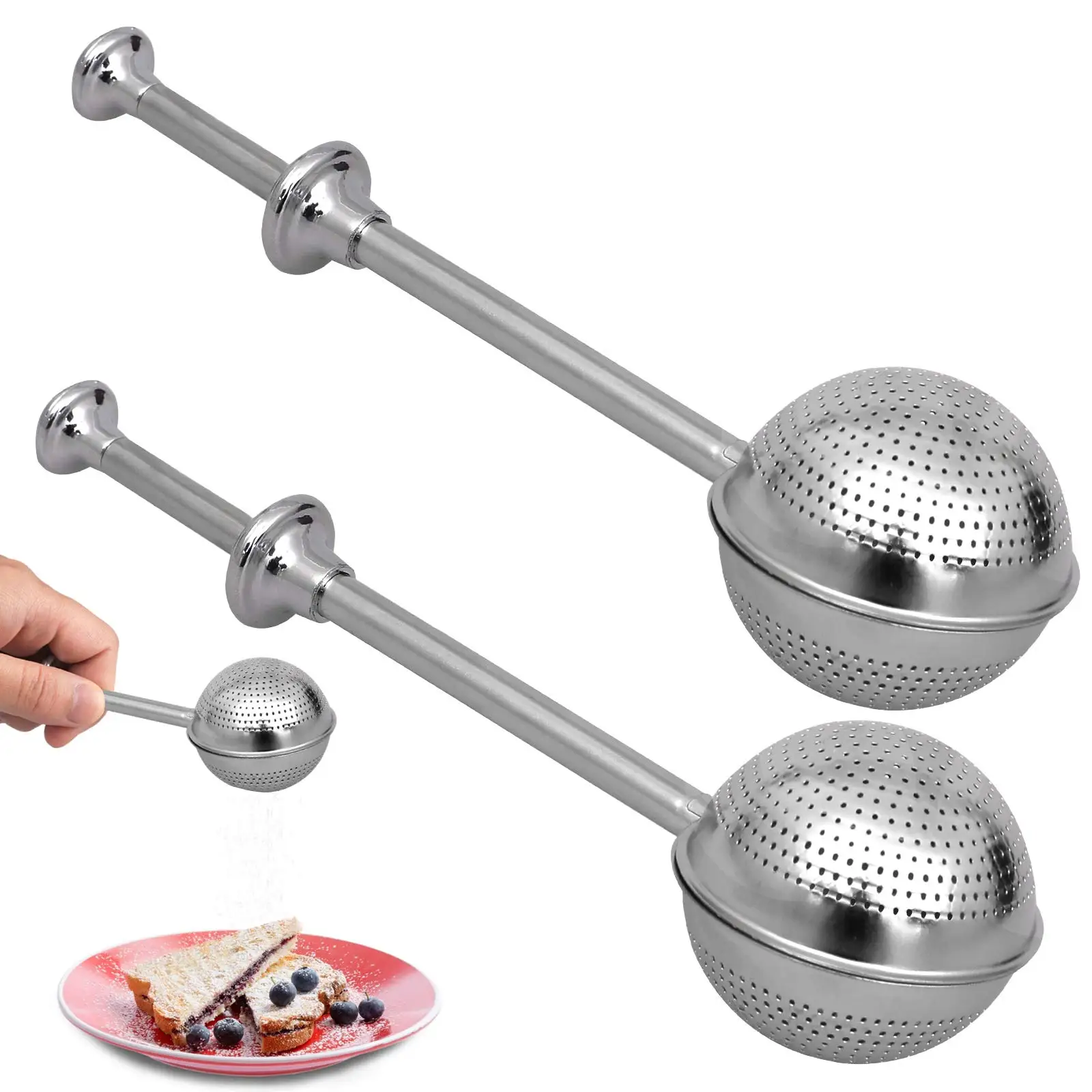 Stainless Steel Tea Strainer, 2025 New Tea Ball Infuser Filter, Fine ...