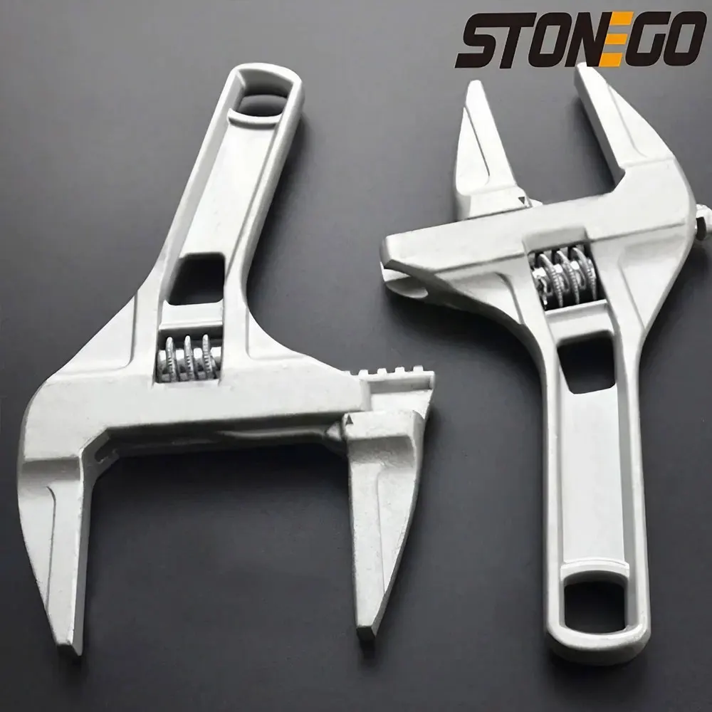 Universal Aluminum Wrench Multifunction Large Opening Adjustable ...