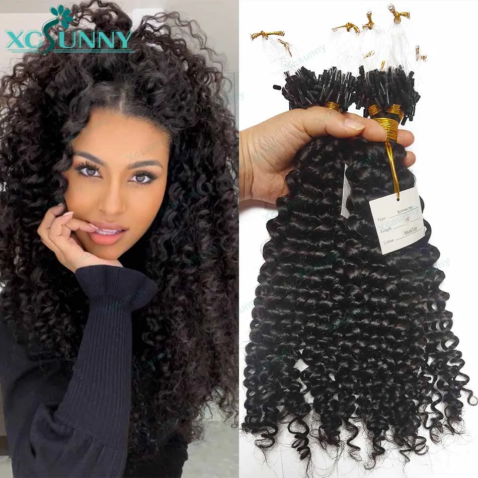 Microlink-Curly-Hair-Extensions-Burmese-Loose-Curly-Micro-Ring-Loop ...