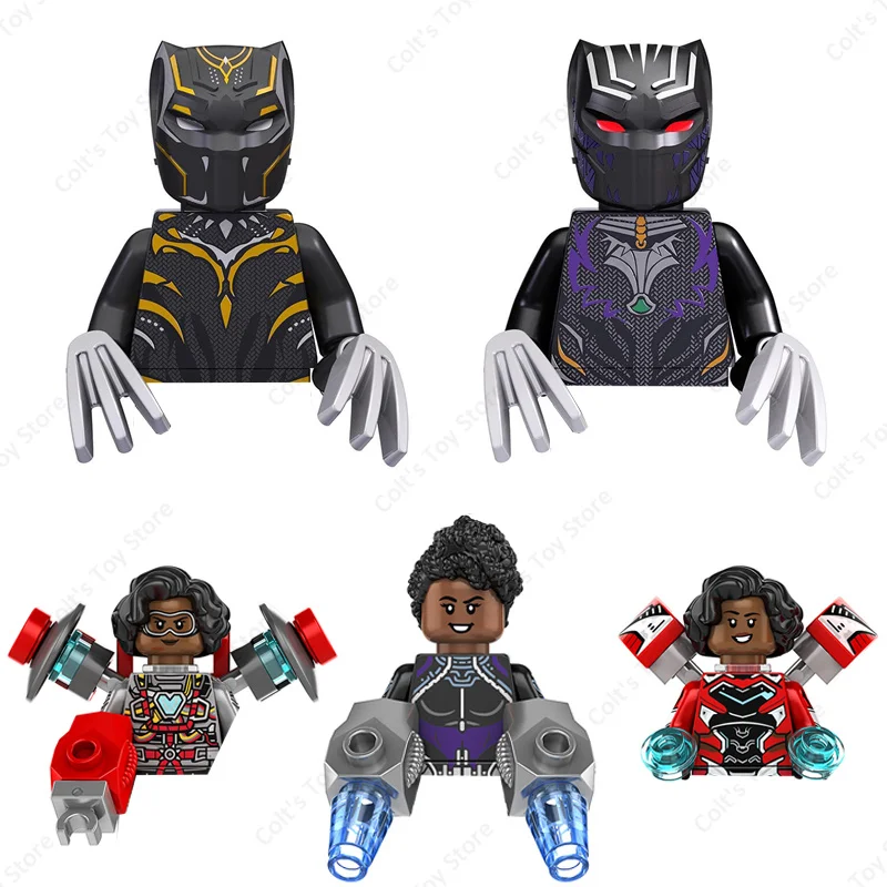 Marvel-Superheroes-Black-Panther-2-Wakanda-Forever-Mini-Action-Figures ...