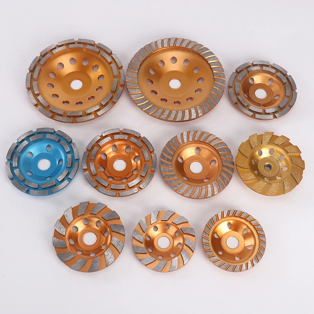 1PC-Diamond-Grinding-Wheel-100-115-125-150-180mm-Agglomeration-Double ...