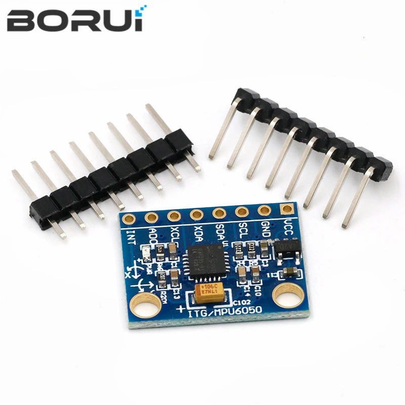 1 Kit De Capteurs De Gyroscope Analogique 3 Axes I2c Gy-521 Mpu-6050 ...