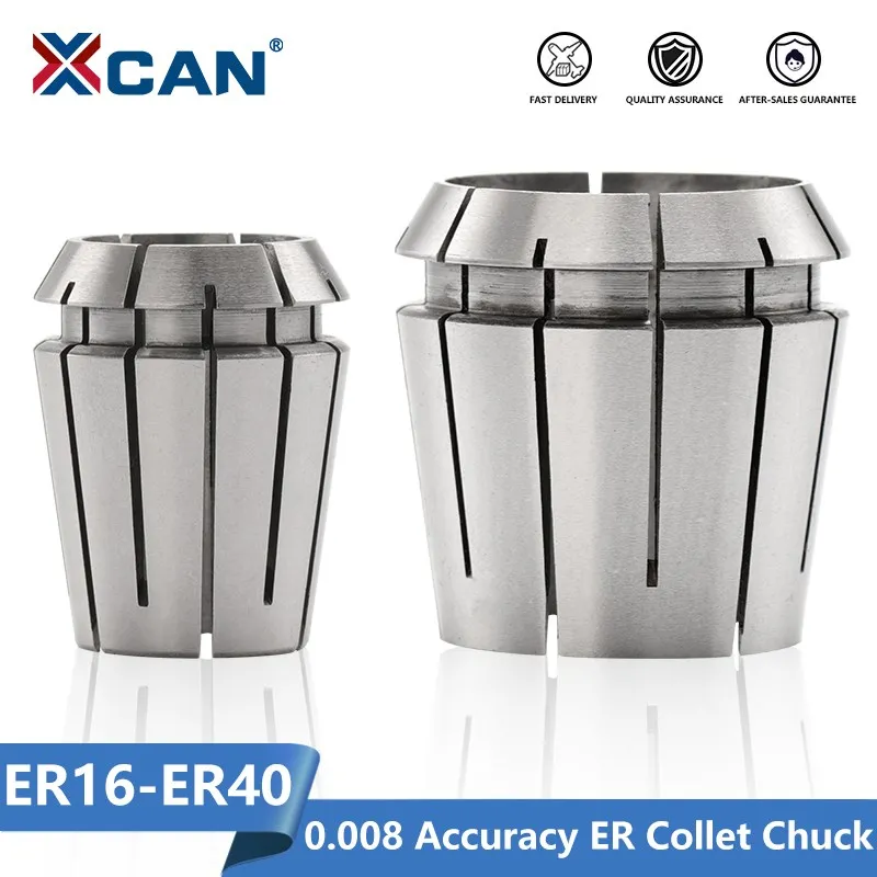 XCAN-Collet-Chuck-ER16-ER20-ER25-ER32-ER40-0-008-Accuracy-Spring-Collet ...