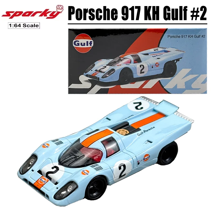 Sparky-Tiny-1-64-Porsche-917-KH-Gulf-2-Alloy-Toy-Motor-Vehicle-Diecast ...
