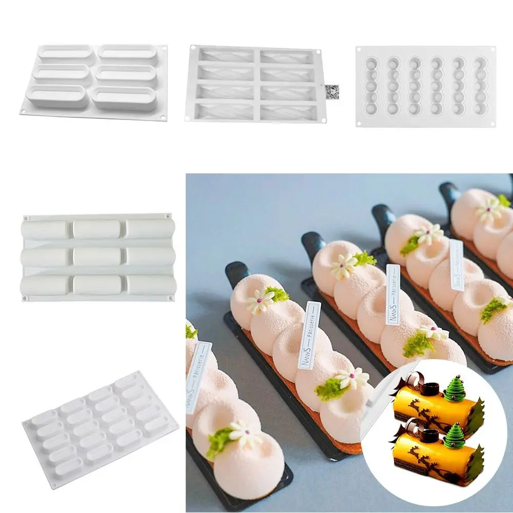 Molde-de-pastel-de-Mousse-a-rayas-molde-de-pasteler-a-de-silicona-para ...