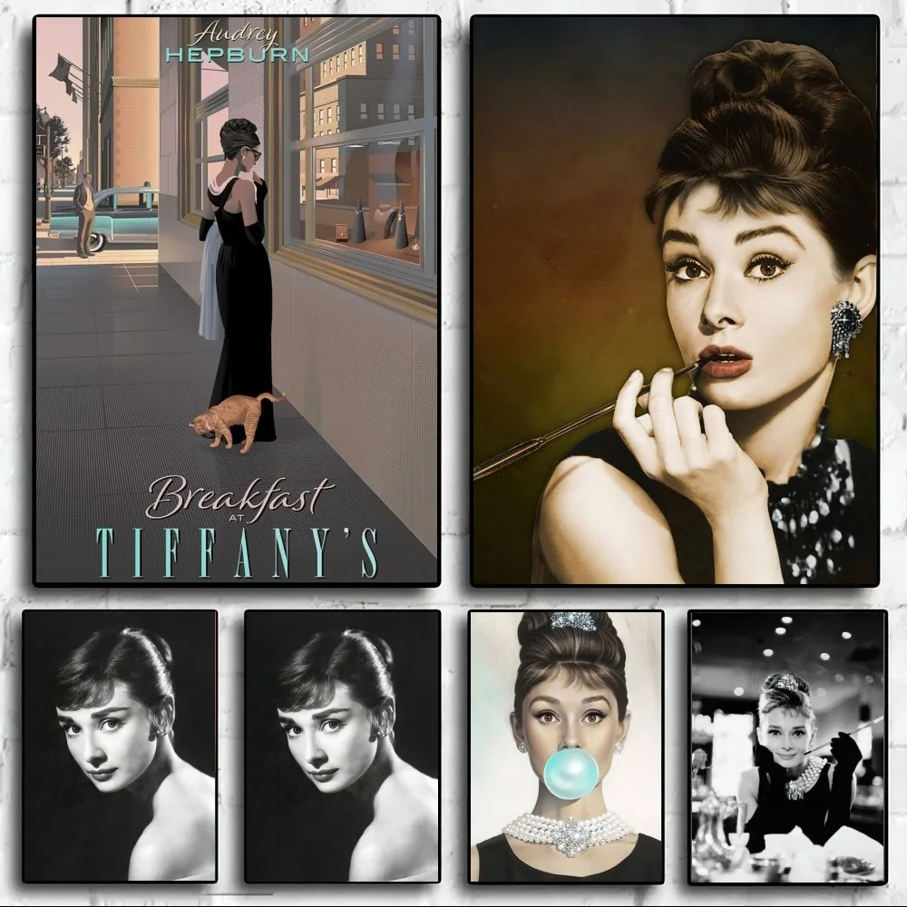 Audrey Hepburn Famous Picture Poster