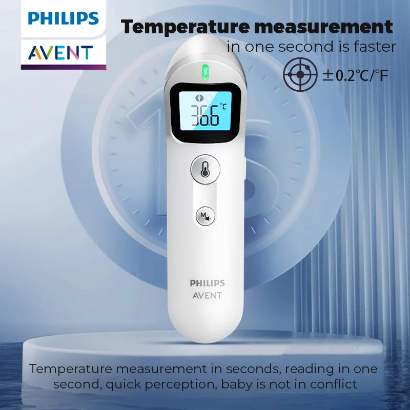 PHILIPS AVENT Termômetro infravermelho digital médico portátil para ...