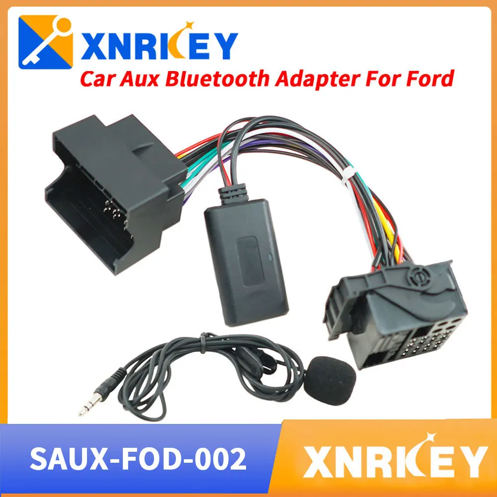 For-Ford-Fiesta-Focus-6000-CD-Car-Radio-Adapter-With-Microphone-AUX-AUX ...