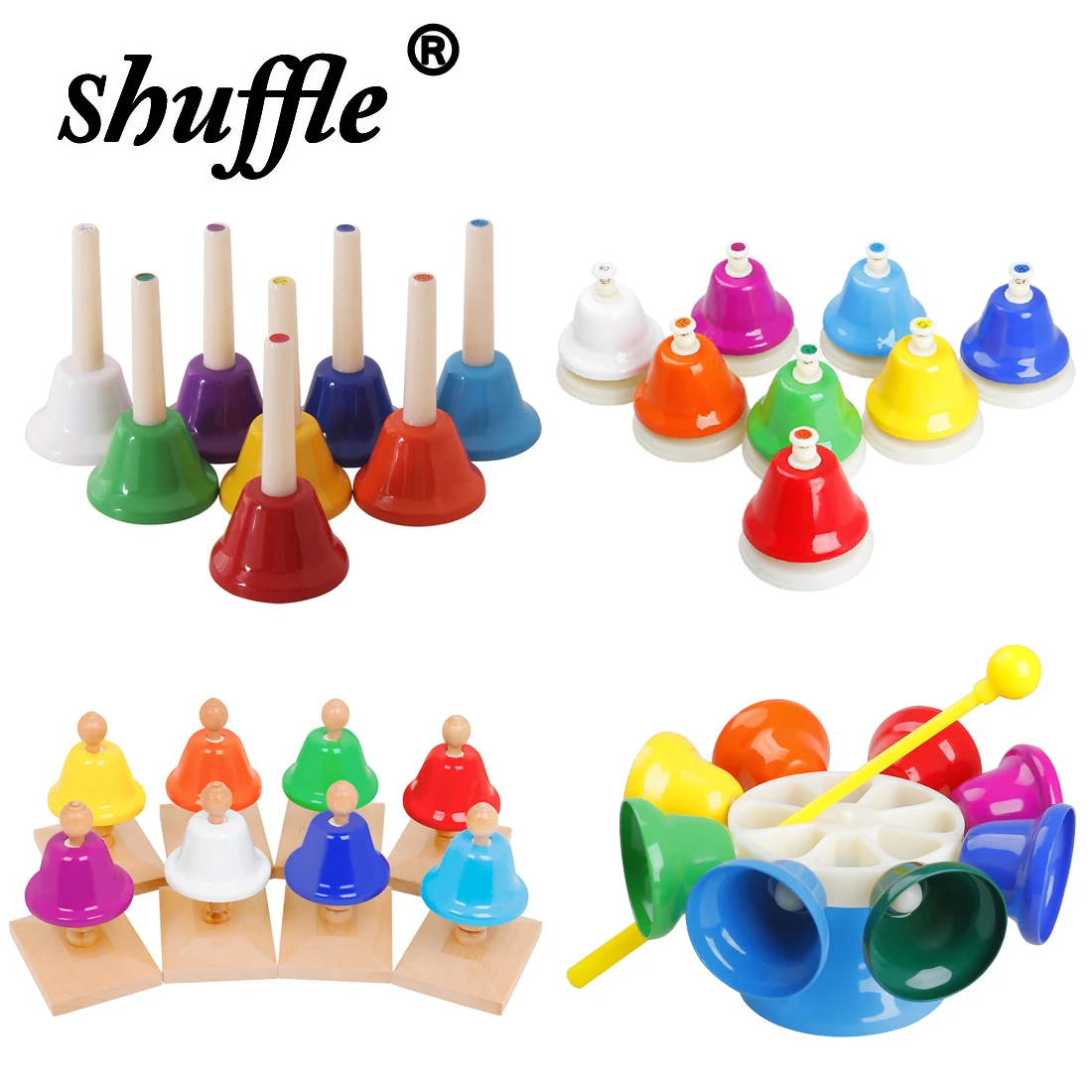 Orff-Bells-Handbell-Colorful-8-Note-Hand-Bell-Orff-Musical-Instrument ...