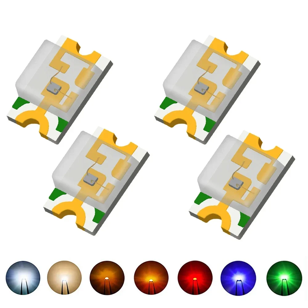 100PCS-0805-SMD-LED-Light-Emitting-Diodes-DIY-Mini-Surface-Mount-Chip ...