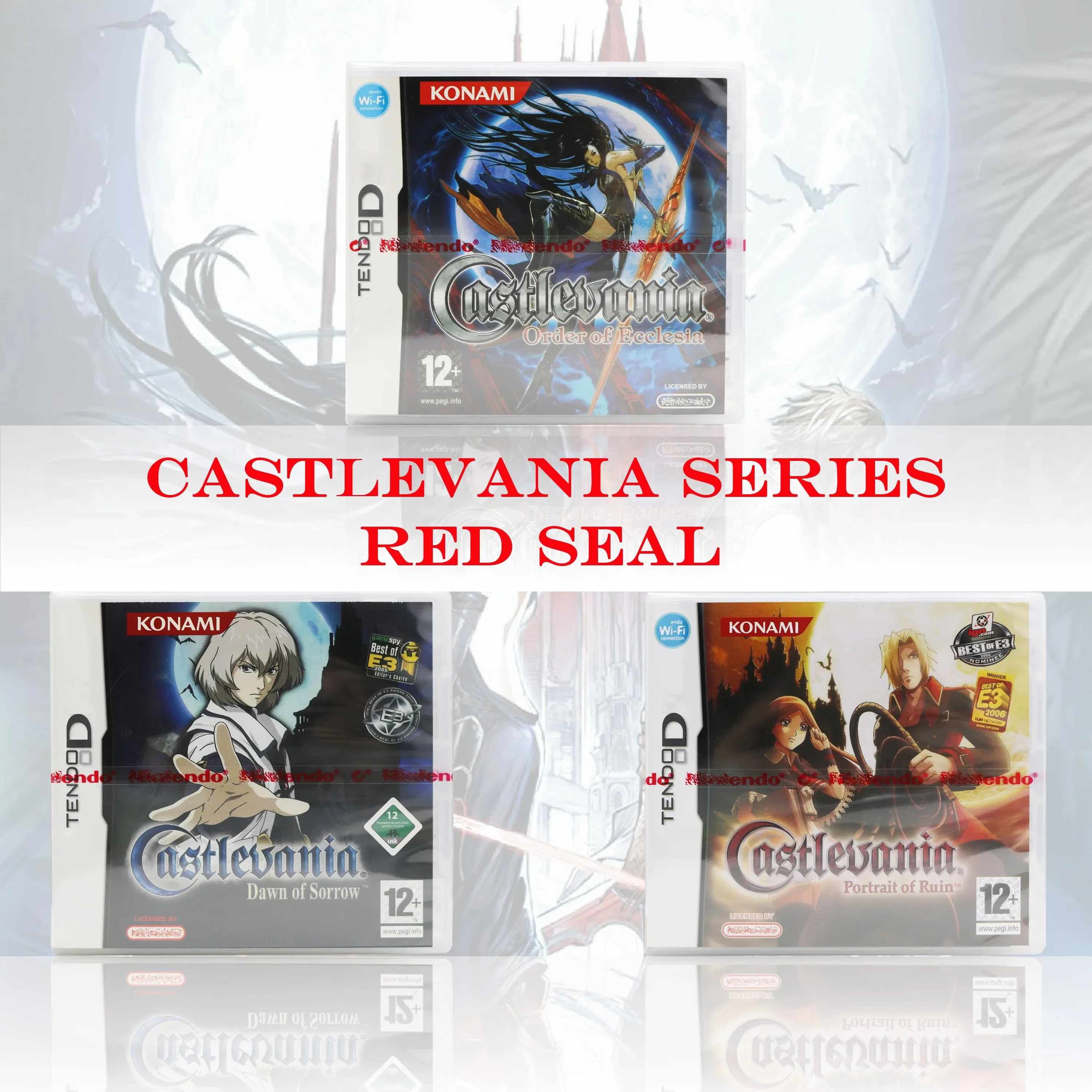 Castlevania-pedido-de-Ecclesia-retrato-de-la-arruina-paquete-de-sello ...