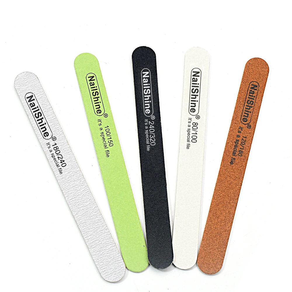 Lixa-de-unhas-de-madeira-reta-Lixa-dupla-Nails-Tools-Grit-80-100-120 ...