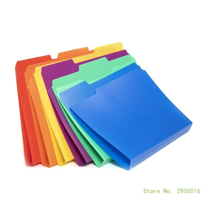 6-18-36pcs-A4-Plastic-File-Folders-with-Macaron-Colors-for-File-Storage ...
