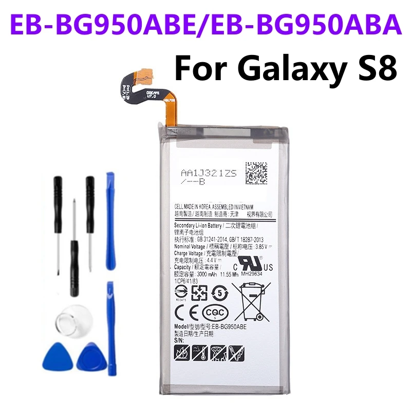 Batería EB BG950ABE para Samsung Galaxy S8, EB BG950ABA, G950T, G950U ...