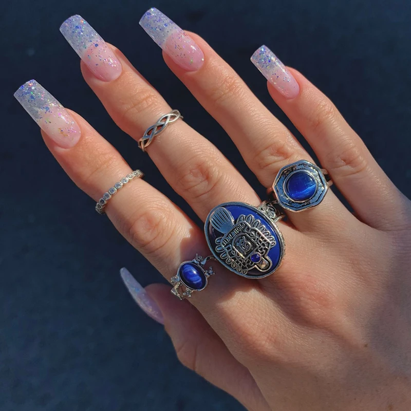 The-Vampire-Diaries-Rings-Elena-Gilbert-Daylight-Rings-Vintage-Crystal ...