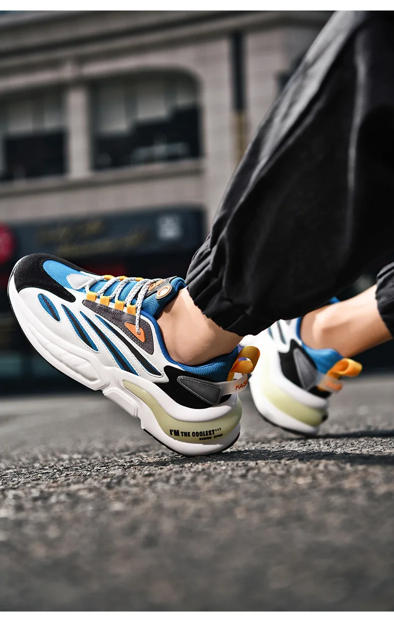 Baskets de Jogging pour Hommes - REMYCOO - YTisabella™ - Respirantes et ...