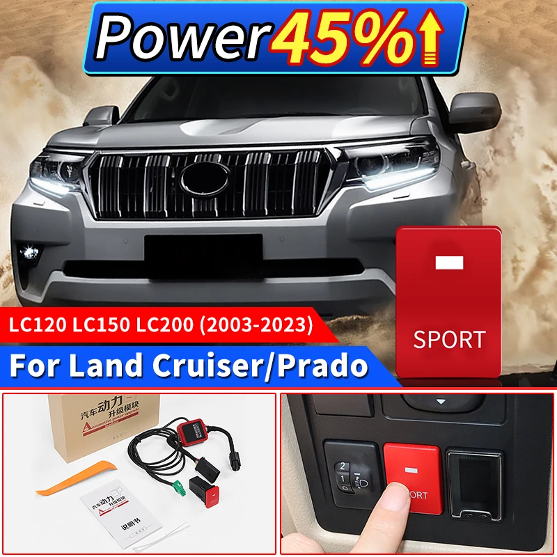 For 2008-2022 Toyota Land Cruiser Prado 120 150 200 Power Upgrade ...